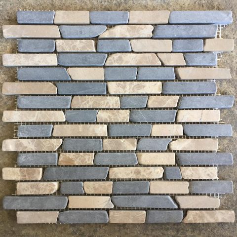 Stick 1.7 Interlock Cappuccino/Dark Grey Marble – Valentino Corleone